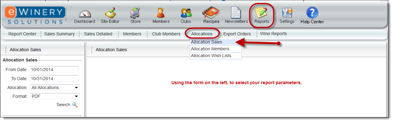 Allocation Builder: Allocation Wish List
