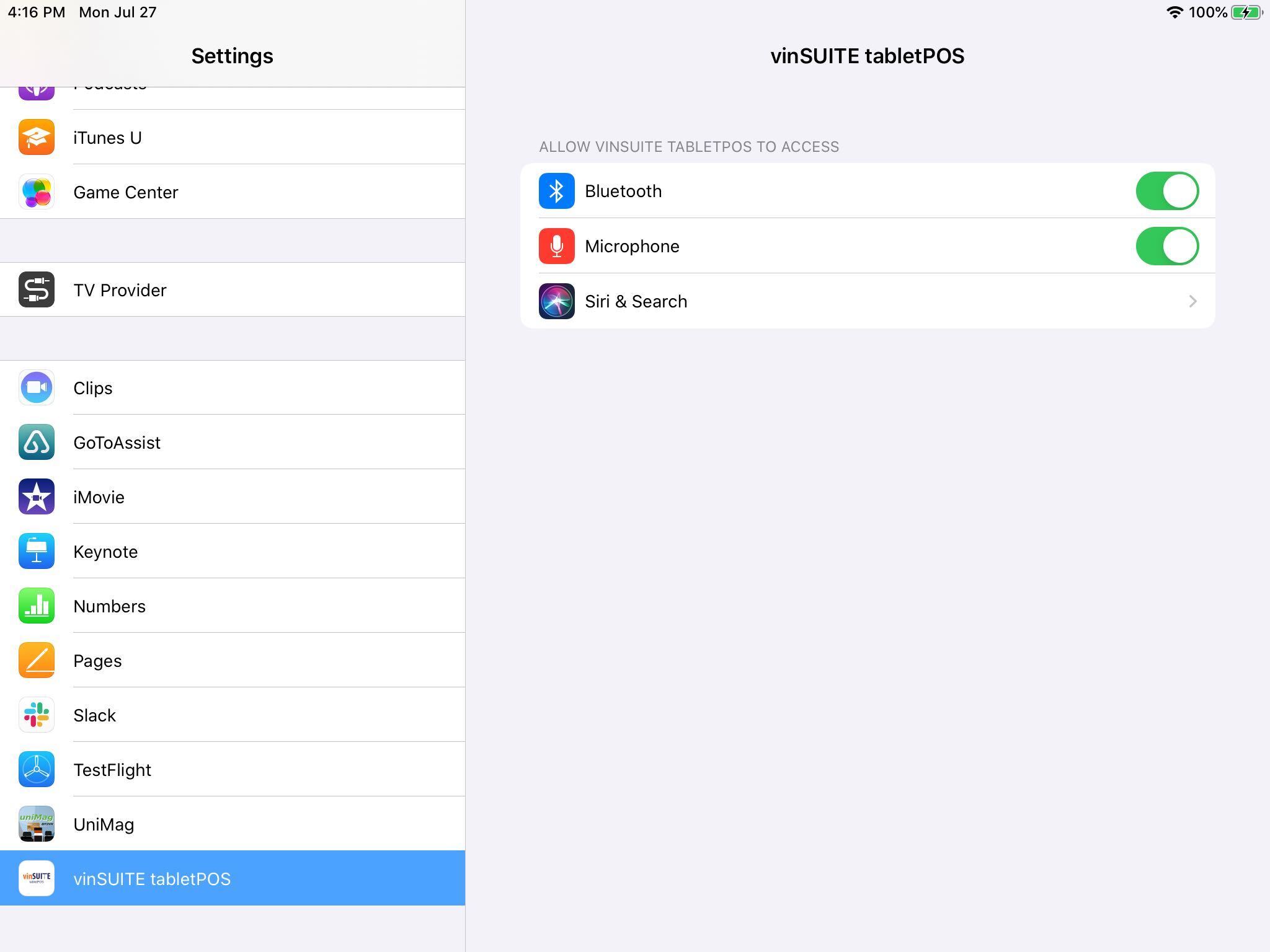 TabletPOS IPad Credit Card Swipe Setup